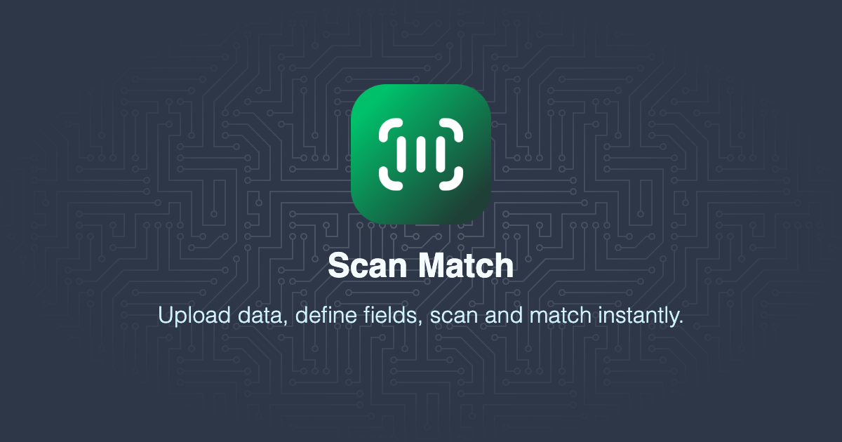 Scan Match - AI-Powered Smart Scanning & Matching Platform